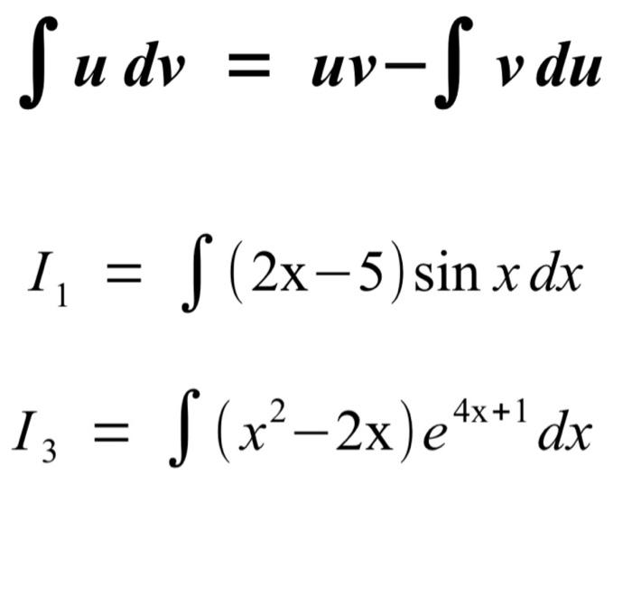 Solved Section 4 - Integrate the following functions using | Chegg.com
