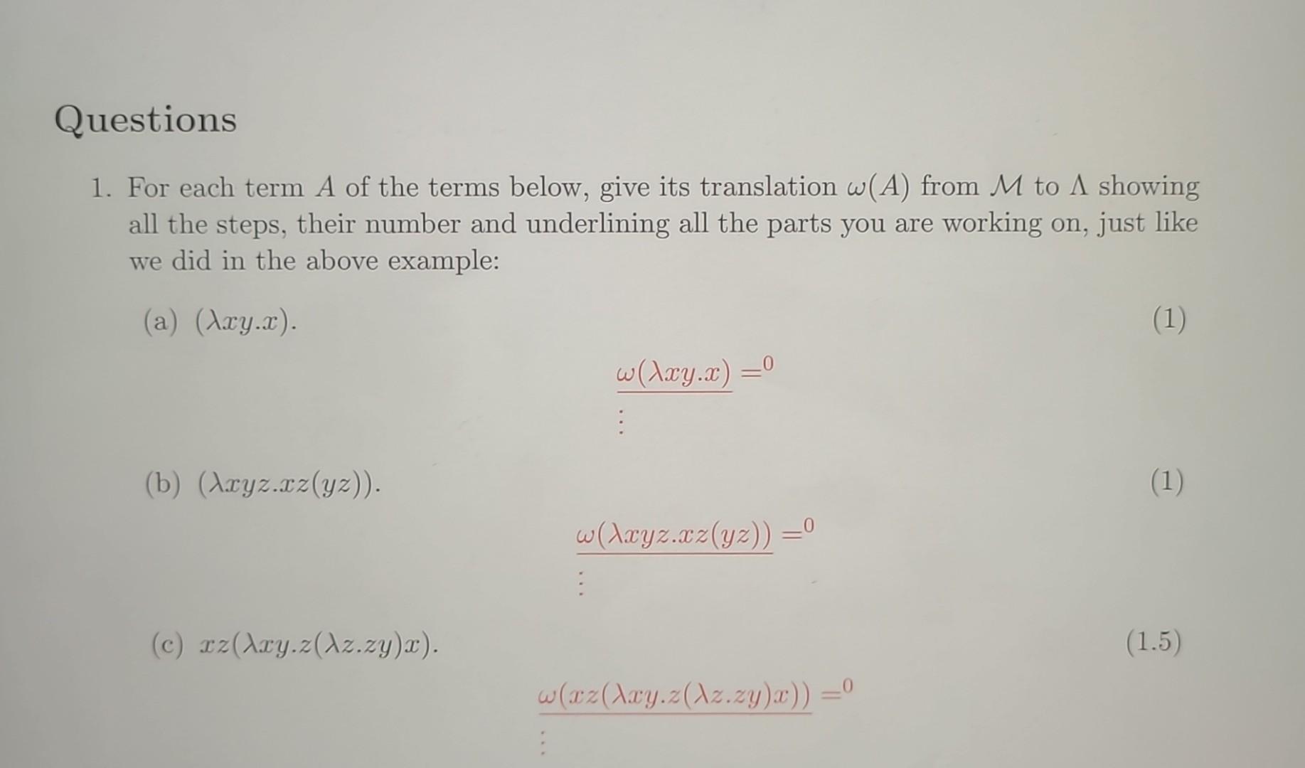 Solved - The syntax of the classical λ-calculus is given by | Chegg.com