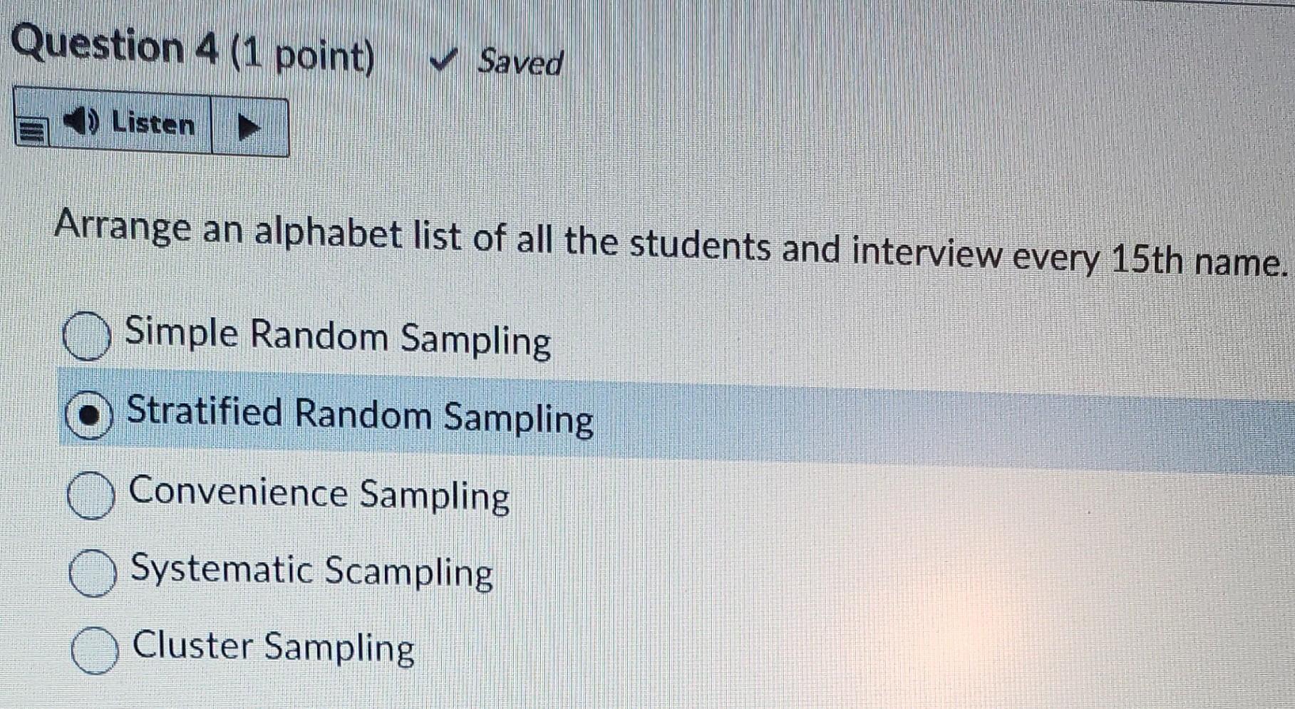 Solved Allow a computer to randomly select students by their | Chegg.com
