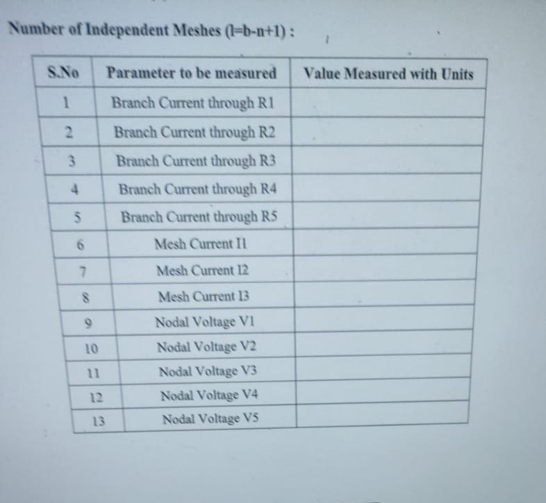 Solved V1 R3 V3 R4 V4 R5 V2 100 + ] 200 R1 12 50 300 R2 13 | Chegg.com