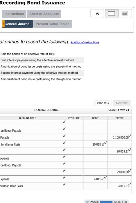 Solved Recording Bond Issuance Instructions On January 1, | Chegg.com