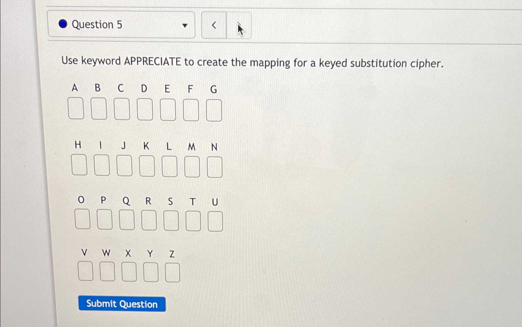 Solved Question 5Use keyword APPRECIATE to create the | Chegg.com