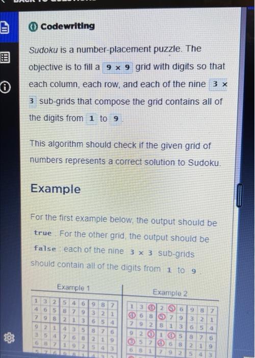 Solved Sudoku Is A Number Placement Puzzle The Objective Is