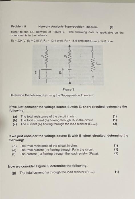 Solved [8] Problem 1 AC Networks For the circuit shown in | Chegg.com
