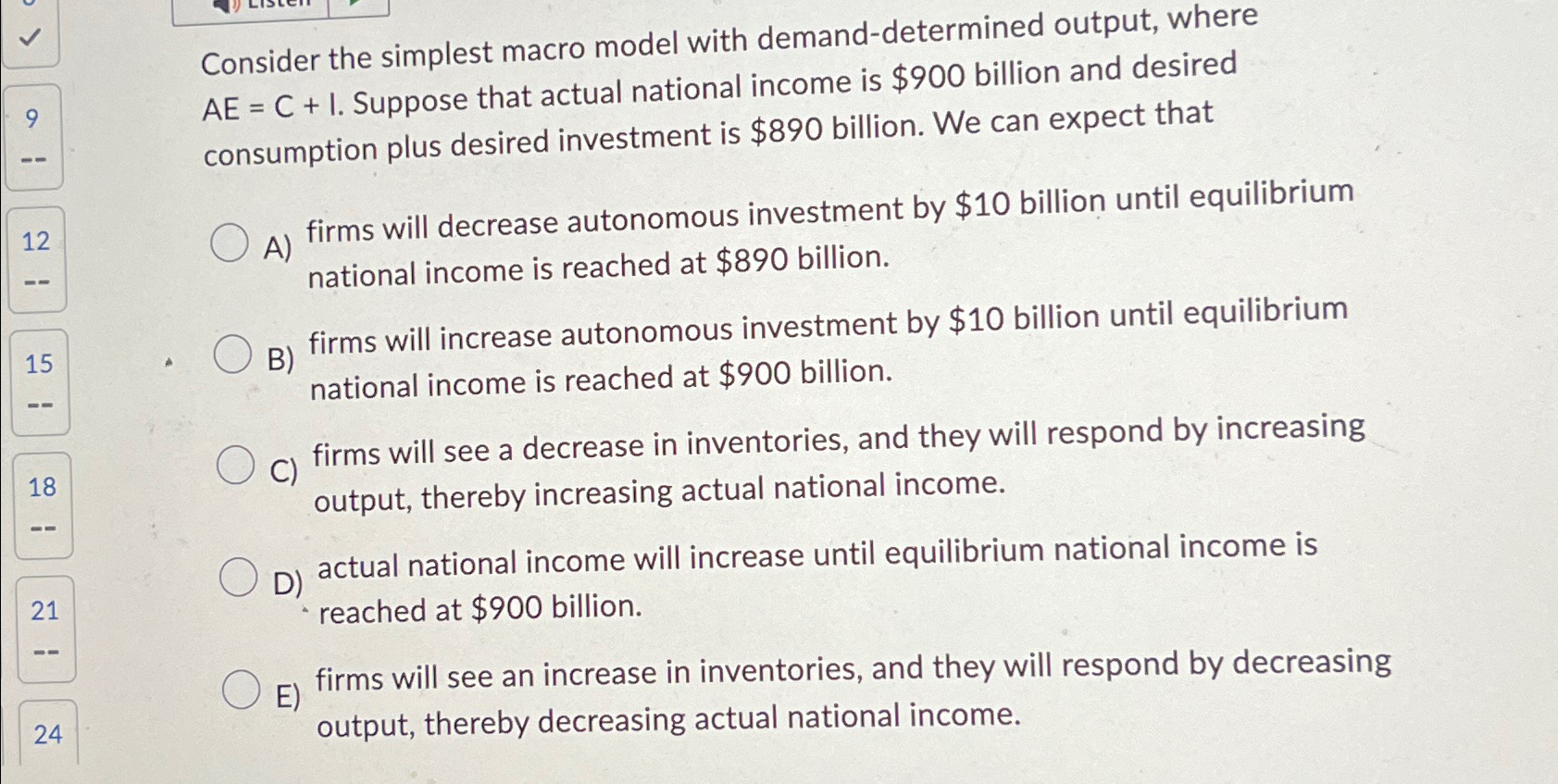 Solved Consider the simplest macro model with | Chegg.com