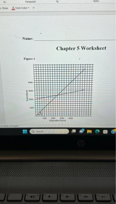 Solved Chapter 5 Worksheet Figure 1 | Chegg.com