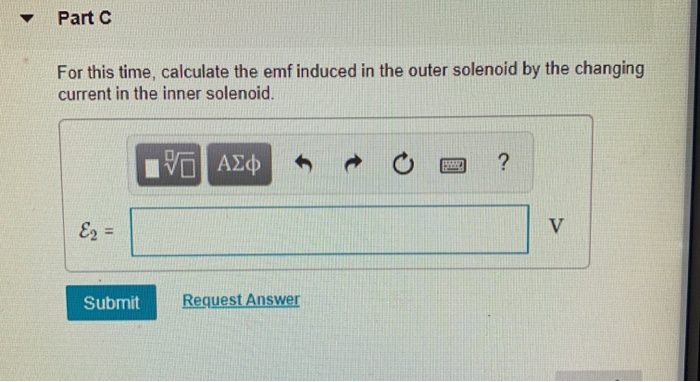 Solved A solenoidal coil with 21 turns of wire is wound | Chegg.com