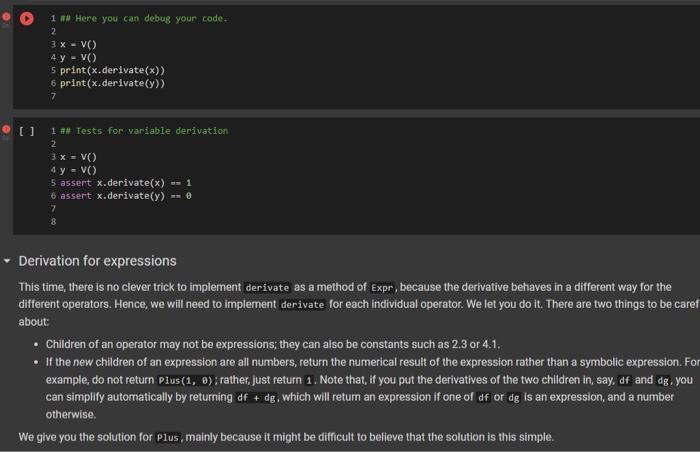 Solved class Expr(object): ***Abstract class representing | Chegg.com