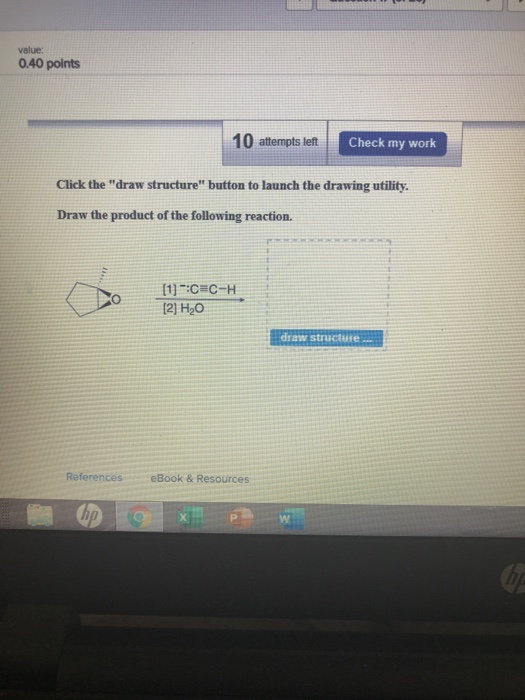 Solved Click the “draw structure” button to launch the | Chegg.com