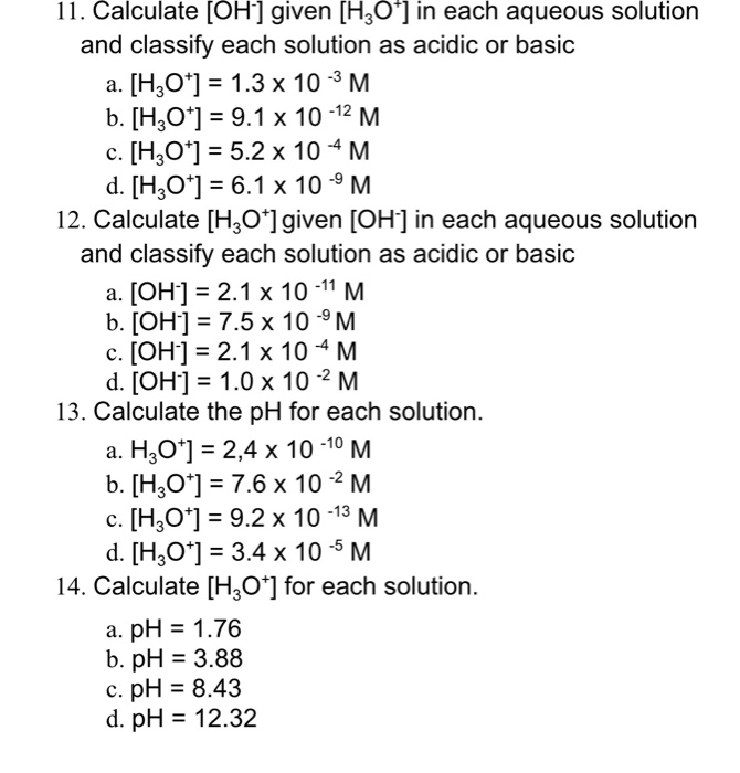 How To Calculate Oh How To Calculate Oh