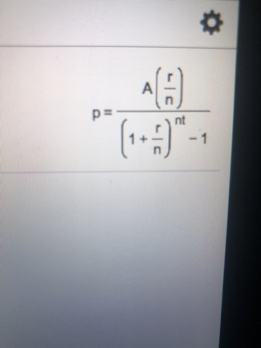 Solved Use the sinking formula shown to determine the | Chegg.com