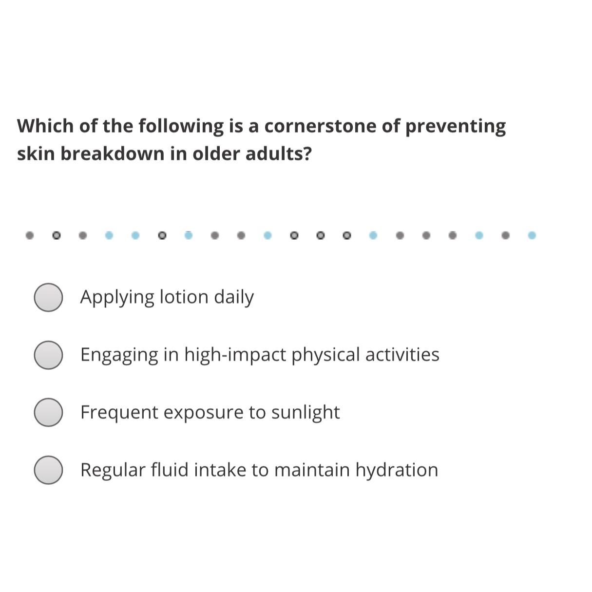 Which of the following is a cornerstone of preventing | Chegg.com