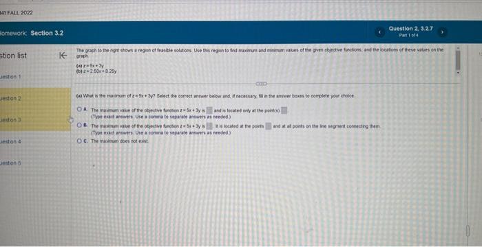 Solved (a) x=3x+3y (b) z=250r+225y uestian 1 jestian 2 Thpt | Chegg.com