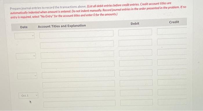 Solved Prepare journal entries to record the 2023 | Chegg.com