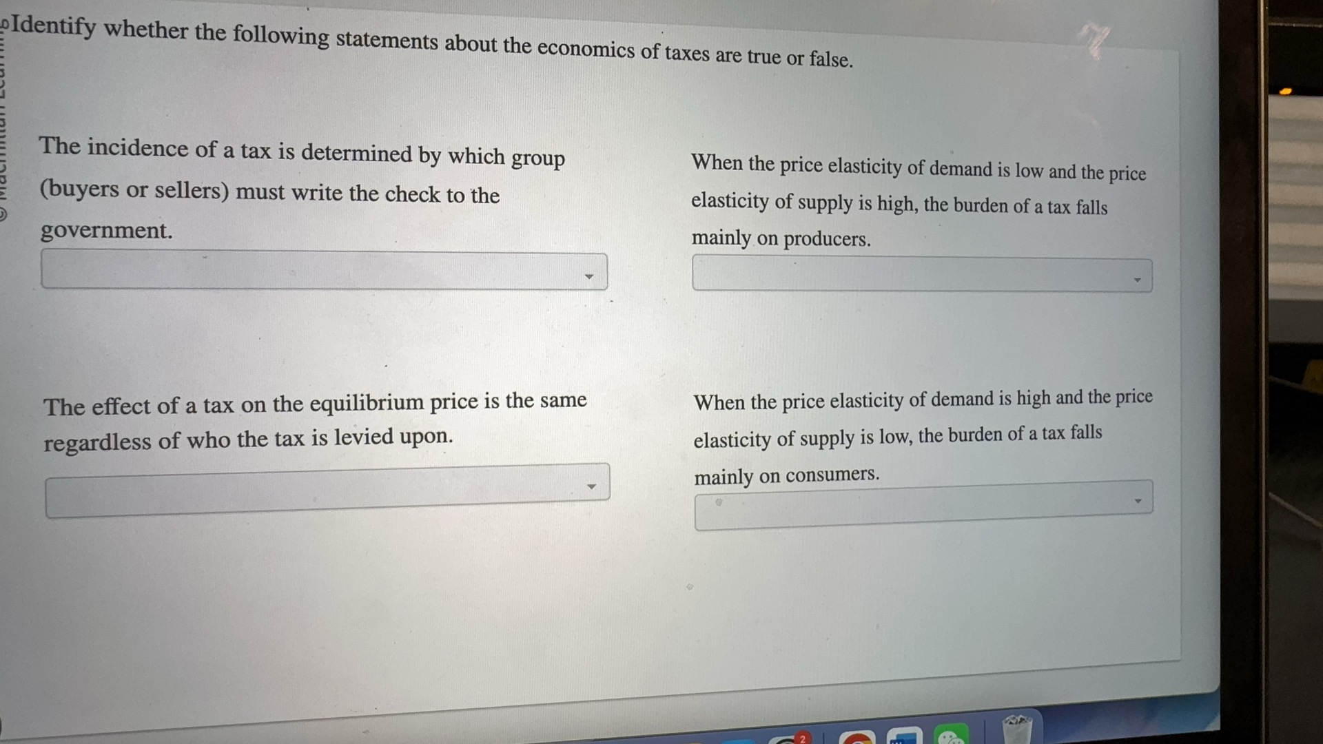 Solved Identify whether the following statements about the | Chegg.com