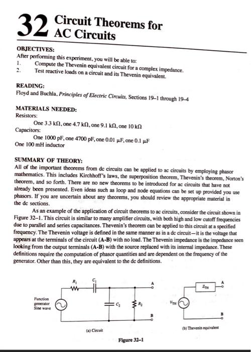 Solved SUMMARY OF THEORY: All of the important theorems from | Chegg.com