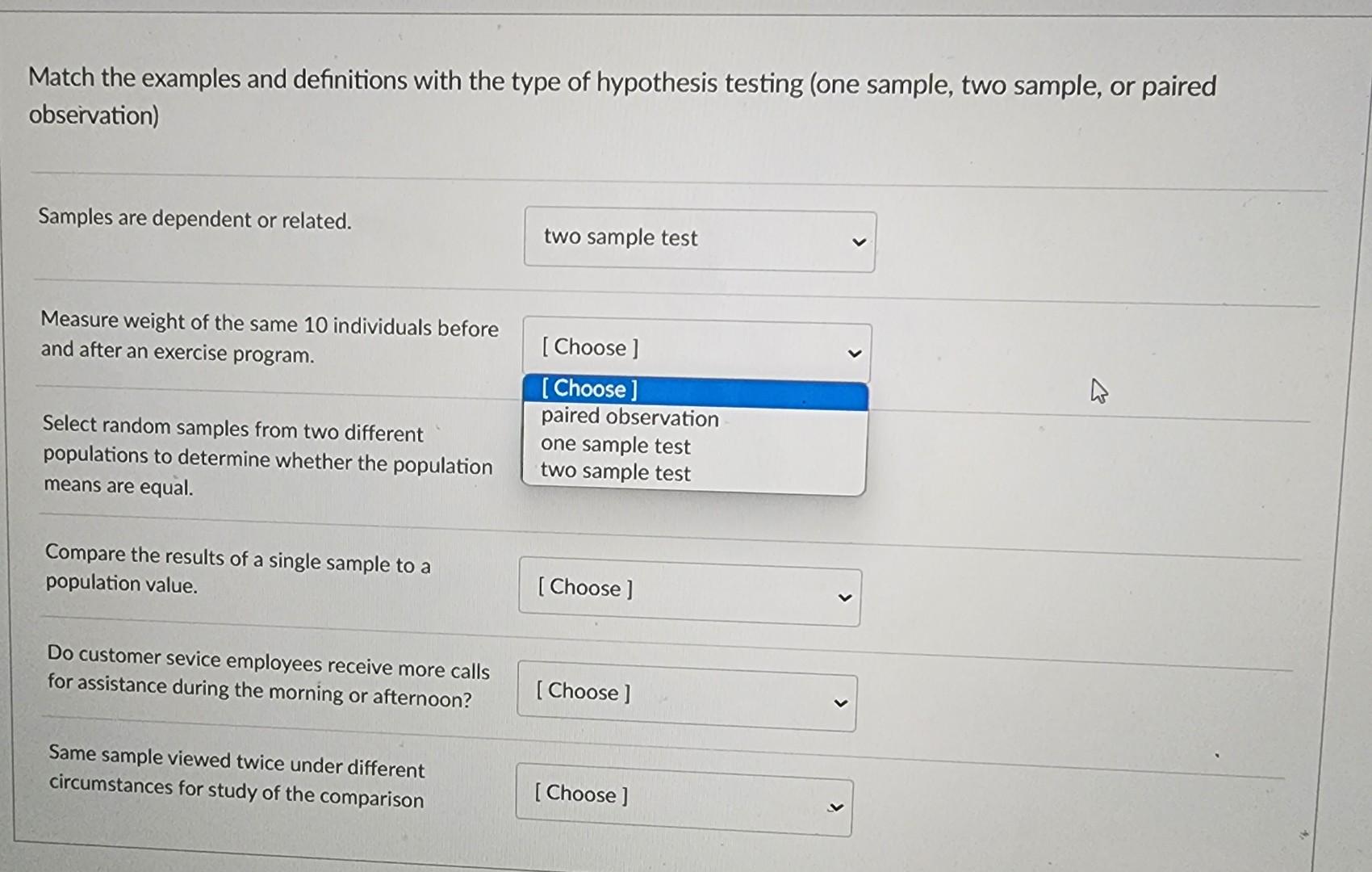 Solved Match the examples and definitions with the type of | Chegg.com