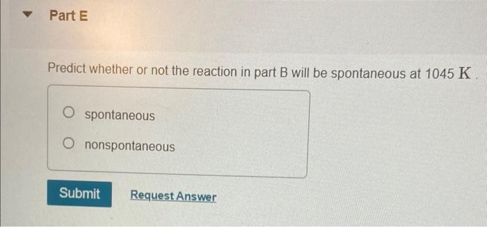 Solved Consider the following reaction: | Chegg.com