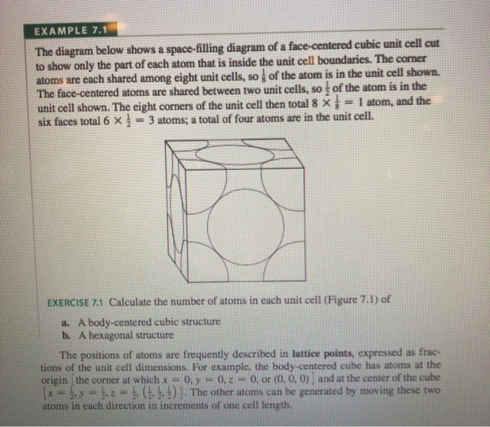 Solved EXAMPLE 7.1 The diagram below shows a space-filling | Chegg.com