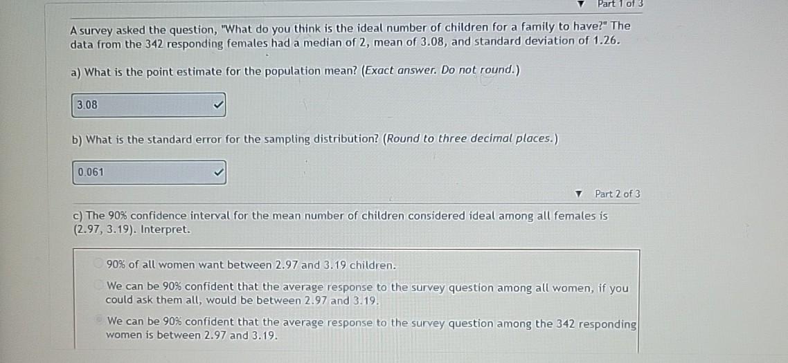 Solved A survey asked the question, "What do you think is | Chegg.com