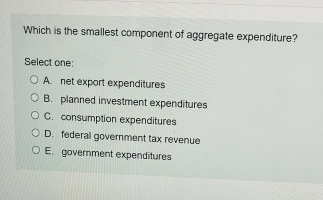Solved Which is the smallest component of aggregate | Chegg.com