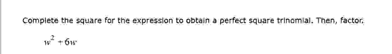 Solved Complete the square for the expression to obtain a | Chegg.com