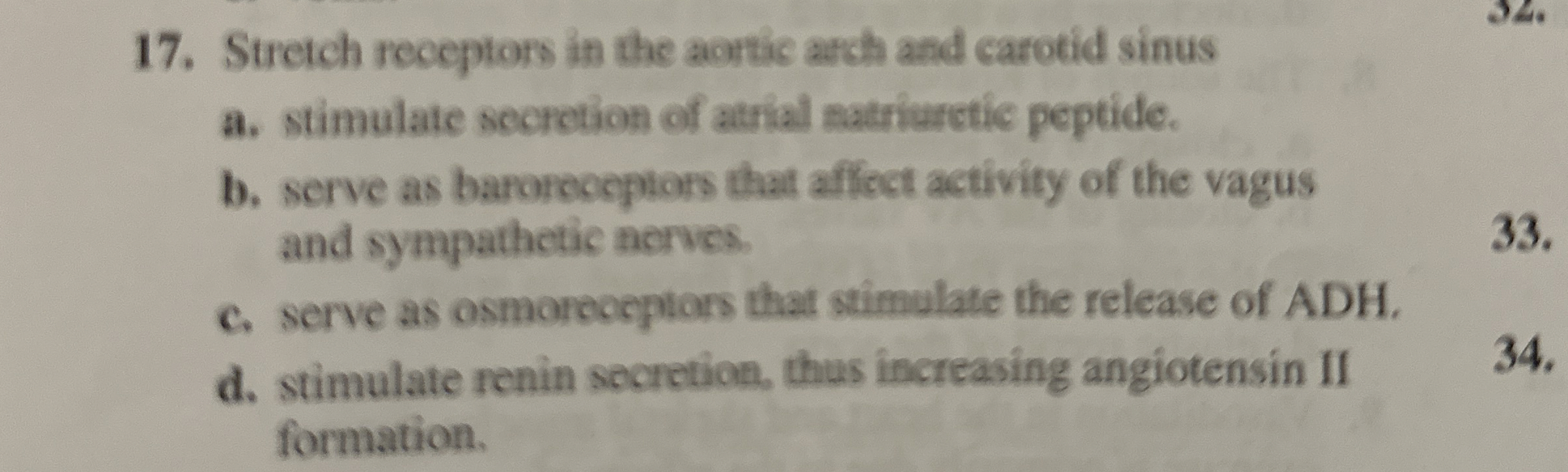 Solved Stretch receptors in the aortic arch and carotid | Chegg.com Solved Stretch receptors in the aortic arch and carotid | Chegg.com