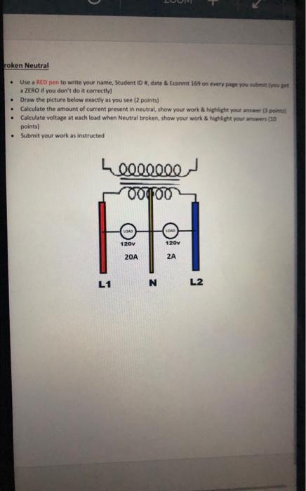 Solved roken Neutral a ZERO if you don't do it correctly! - | Chegg.com