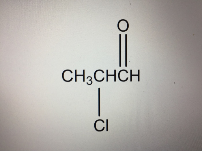 Solved CH3CHCH CI | Chegg.com