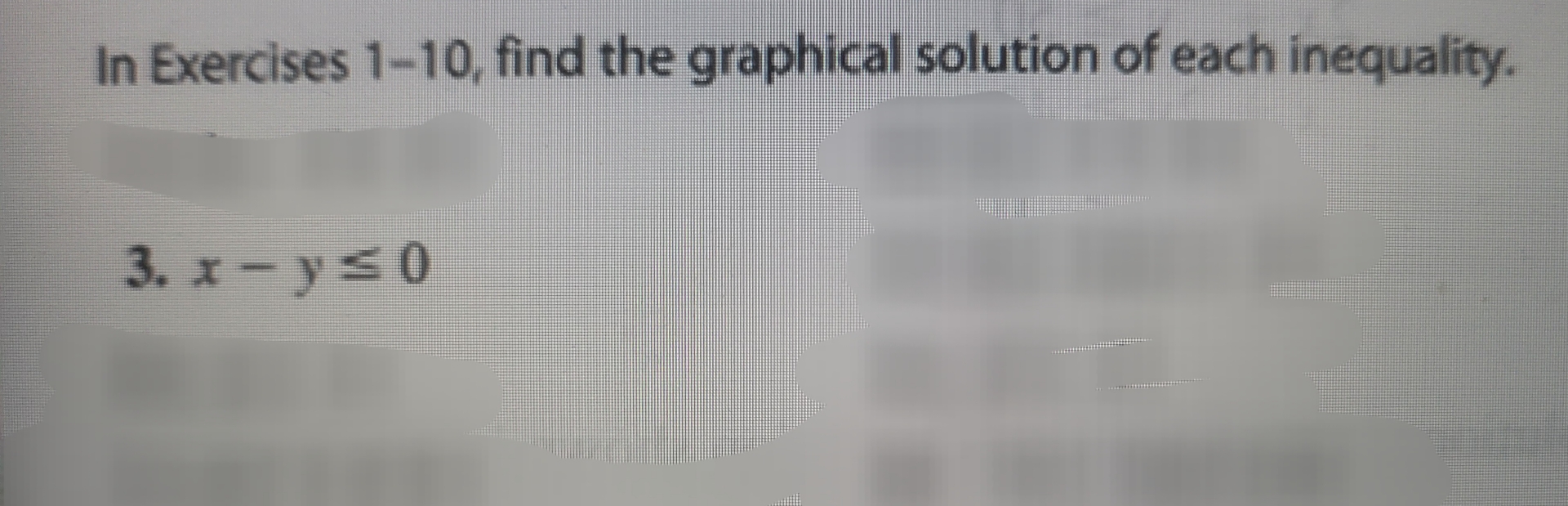 Solved In Exercises 1-10, ﻿find the graphical solution of | Chegg.com