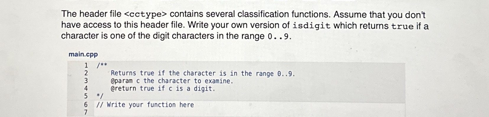 Solved The header file ρ****0..9c | Chegg.com