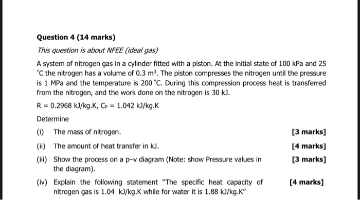 Solved and reaches [2 marks] (vi) The entropy of an isolated | Chegg.com