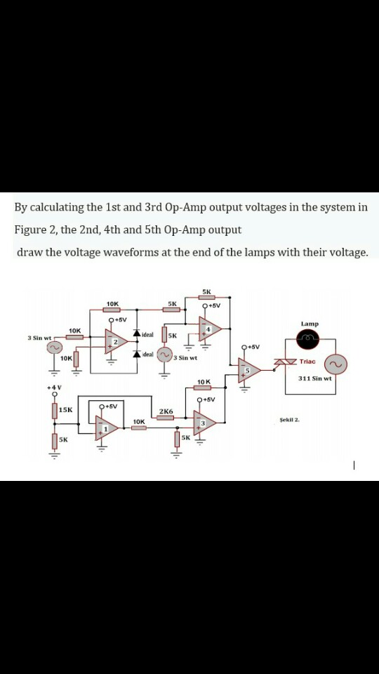 Solved By calculating the 1st and 3rd Op-Amp output voltages | Chegg.com