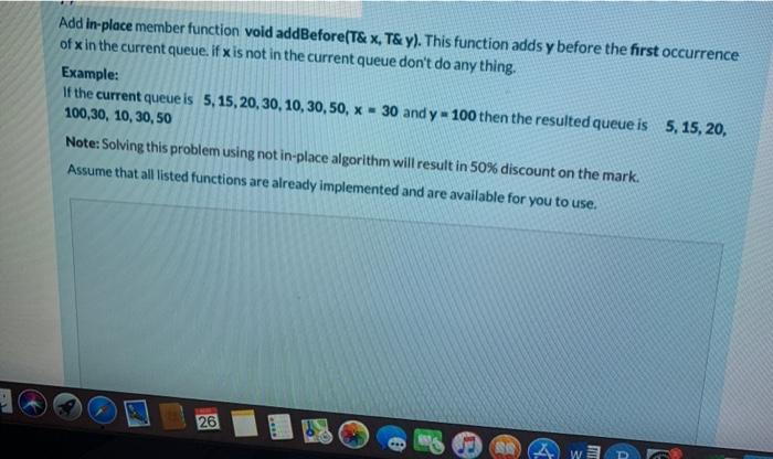Solved on tof estion Consider the following Circular Queue | Chegg.com