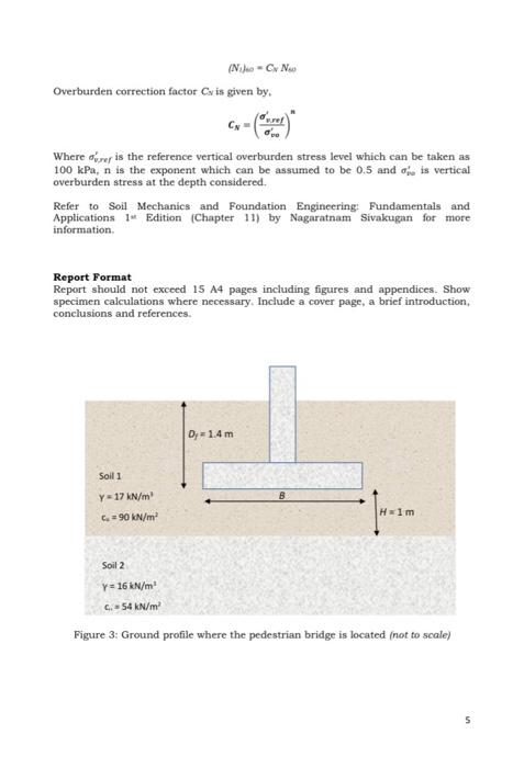 Part B: Design of shallow foundations Introduction A | Chegg.com