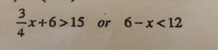 Solved solve and graph on a number line. express the final | Chegg.com