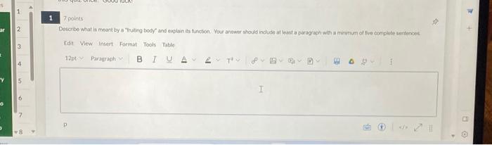 Solved 1.7 points Edi View insert Format Tools Table | Chegg.com
