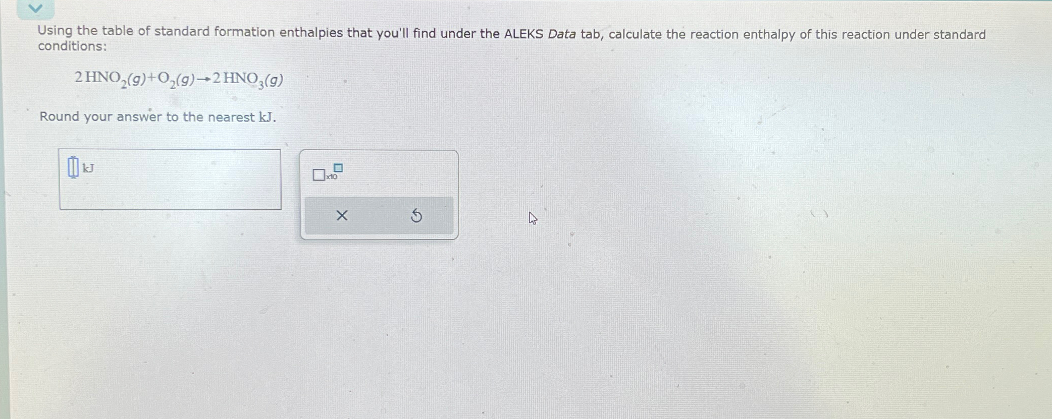 Solved Using the table of standard formation enthalpies that | Chegg.com