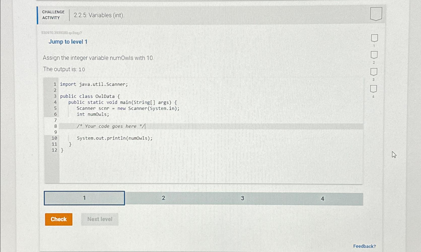 Solved CHALLENGEACTIVITY2.2.5. Variables | Chegg.com Solved CHALLENGEACTIVITY2.2.5. Variables | Chegg.com