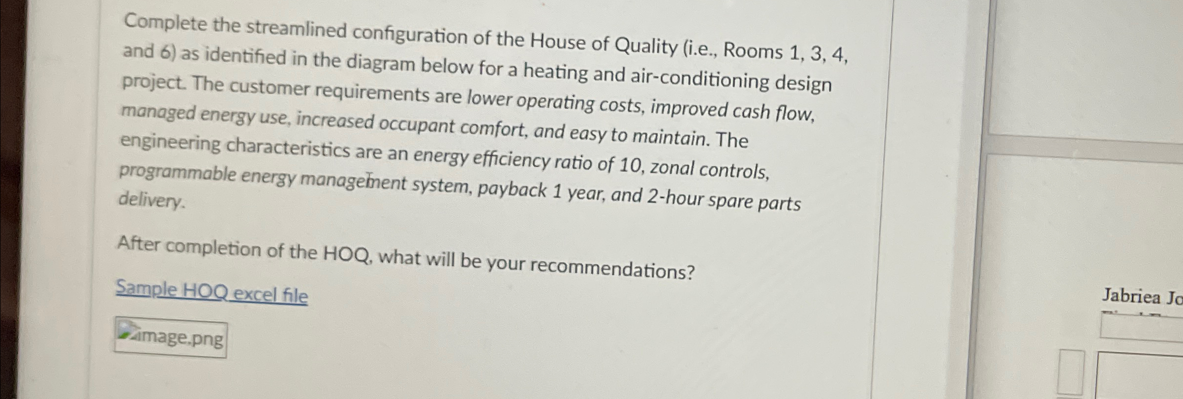 Solved Complete the streamlined configuration of the House | Chegg.com