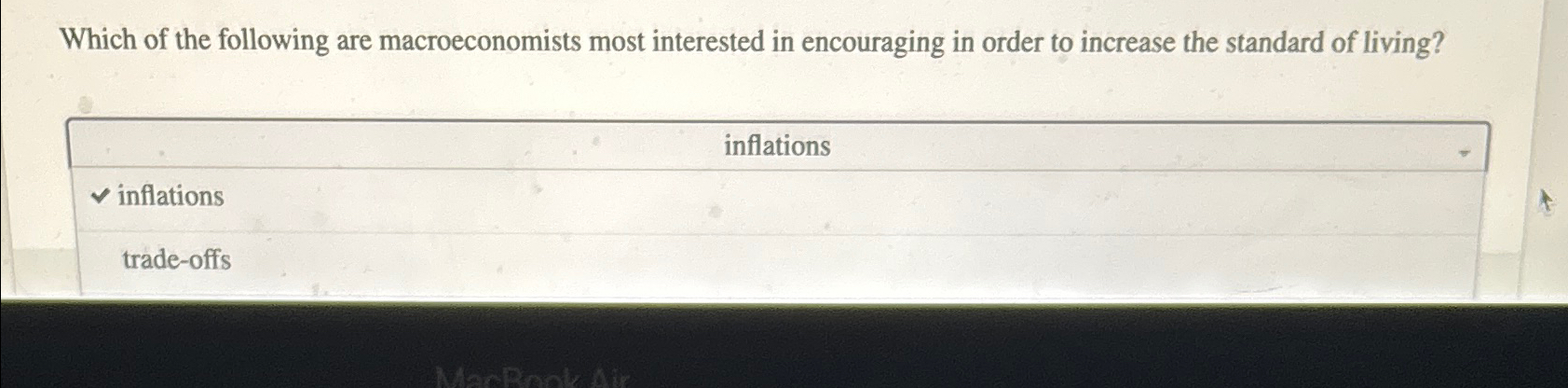 Solved Which of the following are macroeconomists most | Chegg.com