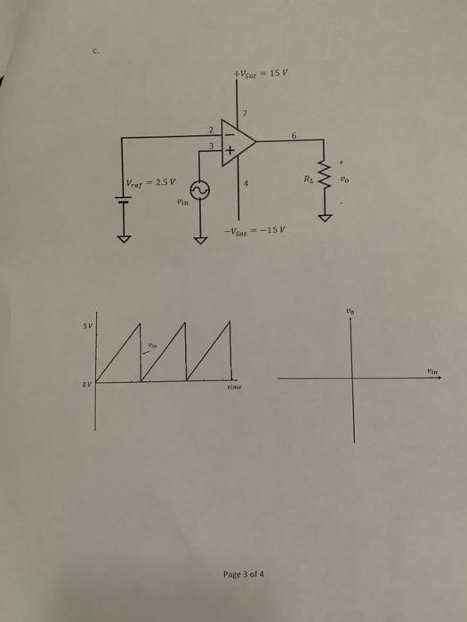 Solved a- identify the circuit b. Draw the output waveform | Chegg.com