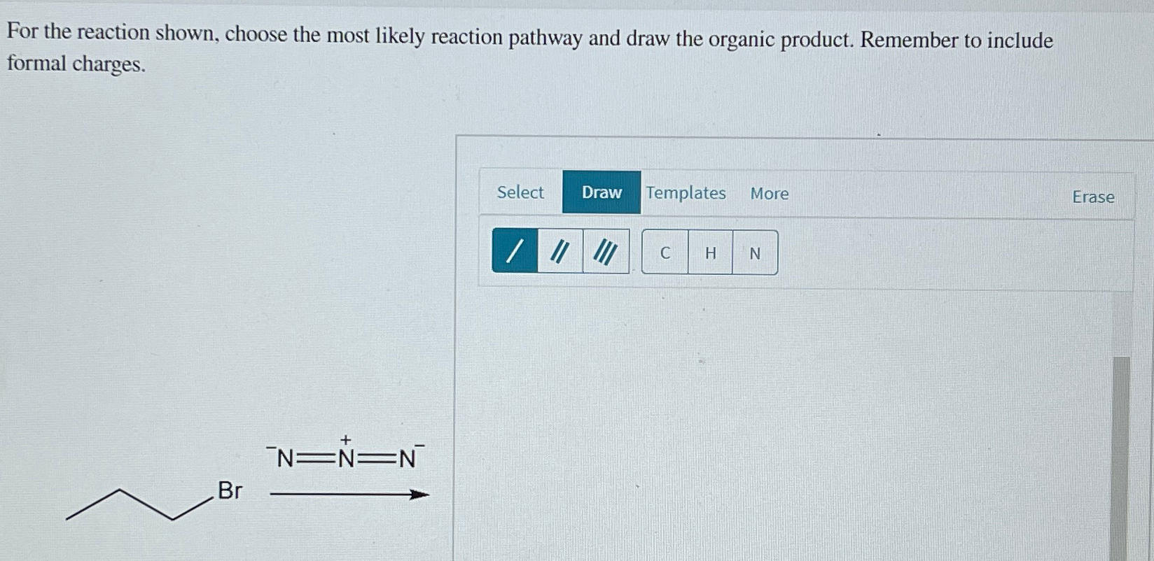 Solved For the reaction shown, choose the most likely | Chegg.com