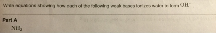 Solved Write equations showing how each of the following | Chegg.com