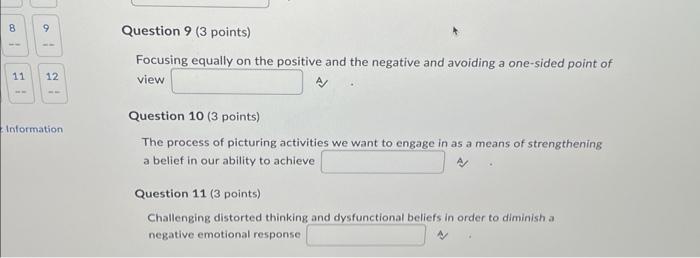Solved Focusing equally on the positive and the negative and | Chegg.com