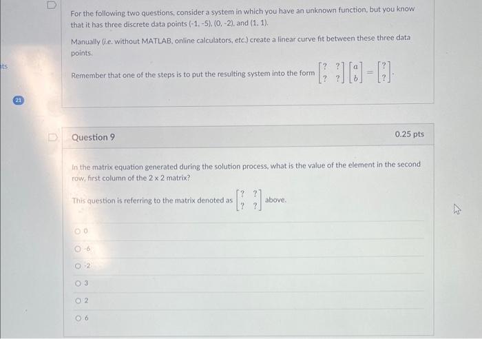 Solved For the following two questions, consider a system in | Chegg.com