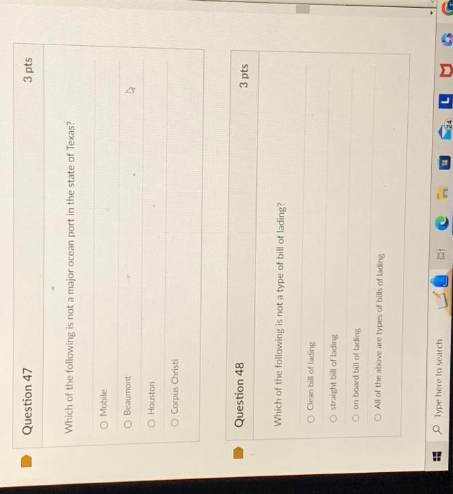 Solved Question 47 Which of the following is not a major | Chegg.com