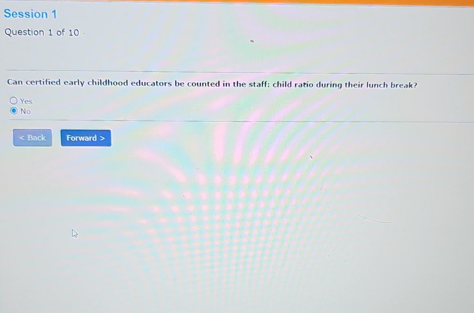 Can certified early childhood educators be counted in | Chegg.com