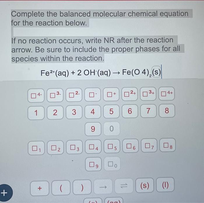 Solved If no reaction occurs, write NR after the reaction | Chegg.com