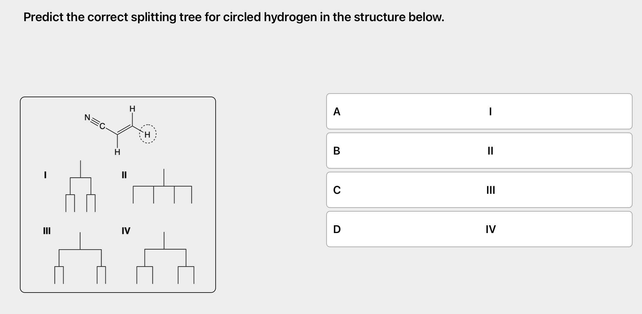 Solved Predict the correct splitting tree for circled | Chegg.com